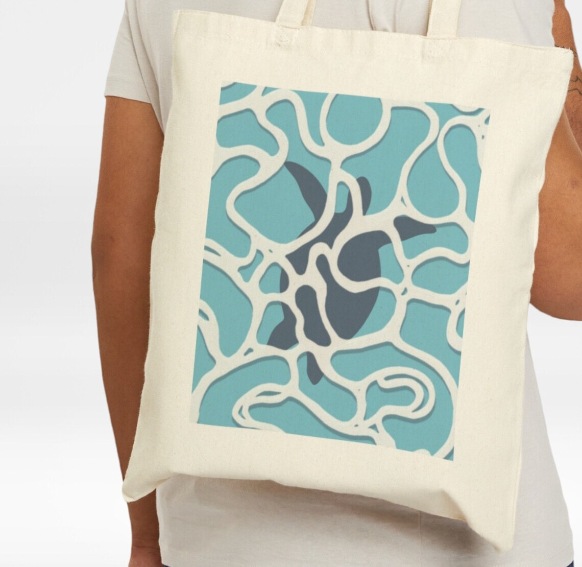 Retro Sea Turtle Tote Bag Beachy Bag Sea Turtle Bag Beach - Etsy