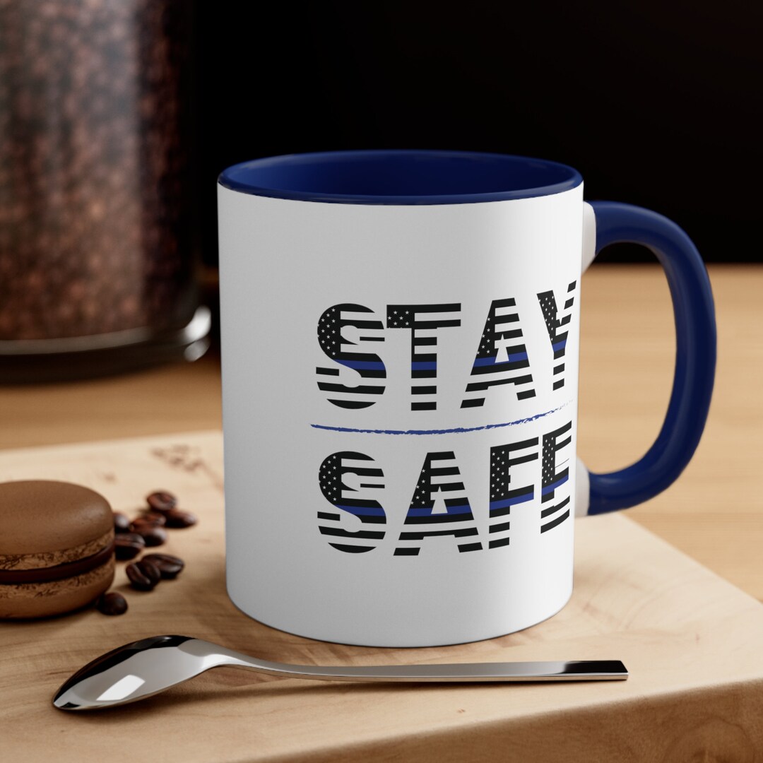 Cop Mug, Back the Blue Mug, Pro Law Enforcement Mug, Thin Blue Line Mug ...