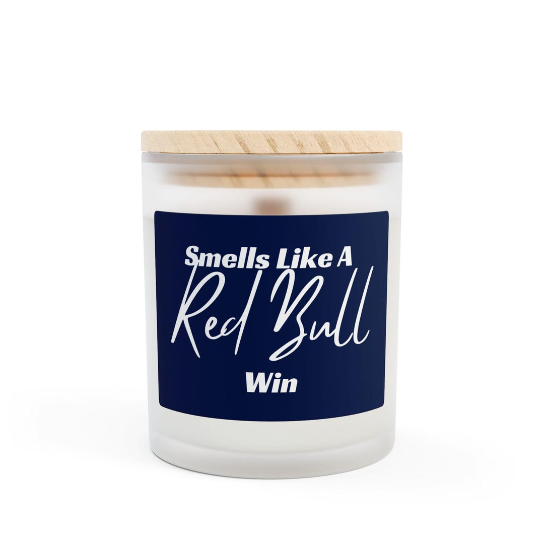 Smells Like a Red Bull Win Candle Custom Scent Racing Fan Gift Funny F1 ...