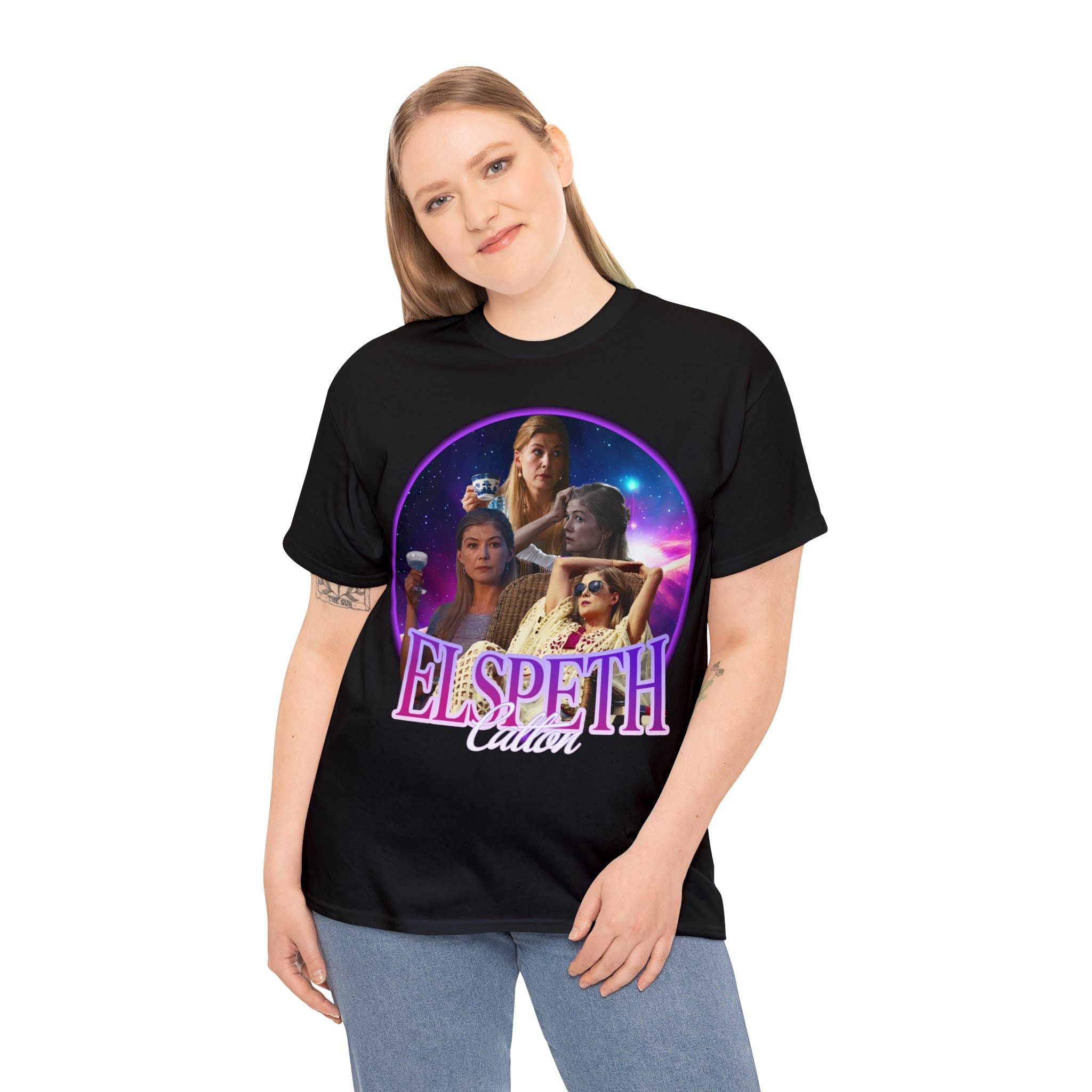 Saltburn Elspeth Shirt, Fan Shirt With Actress Rosamund Pike's ...