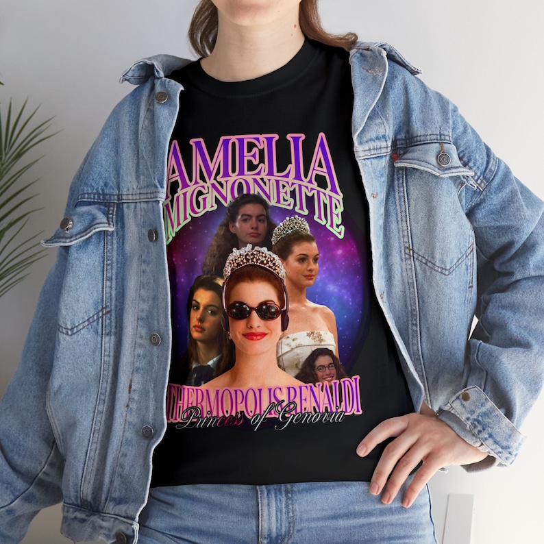 Princess Diaries Shirt, Amelia Mignonette Thermopolis Renaldi, Princess ...
