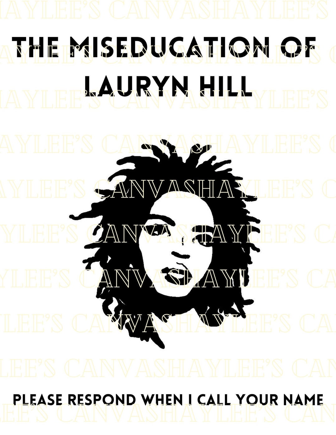 The Miseducation of Lauryn Hill Poster Set - Etsy