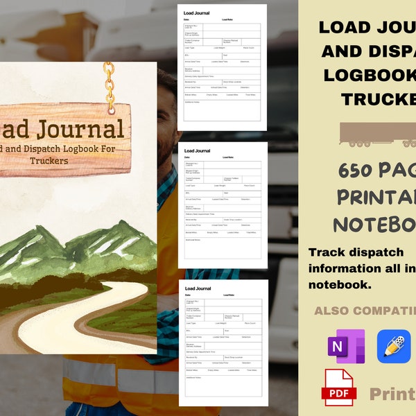 Truck Driver Load Tracker - Etsy