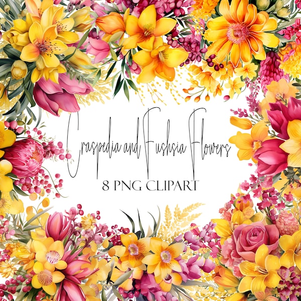 Craspedia Flowers - Etsy