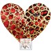 Leopard Heart Clipart, Valentine Elements, 8 Pngs, Instant Download ...