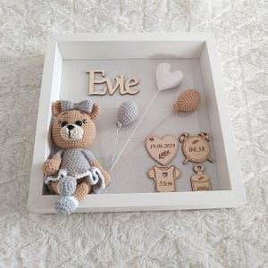 Personalized Baby Girl Birth Stats Frame - Custom Nursery Wall Decor ...