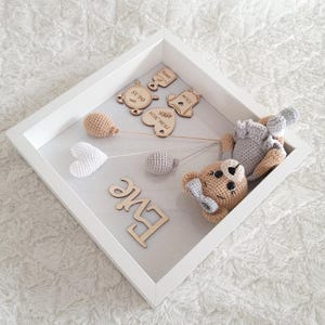 Personalized Baby Girl Birth Stats Frame - Custom Nursery Wall Decor ...