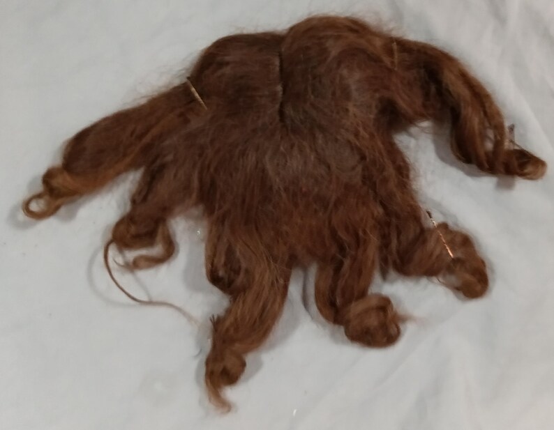 Antique Mohair Doll Wig - Etsy