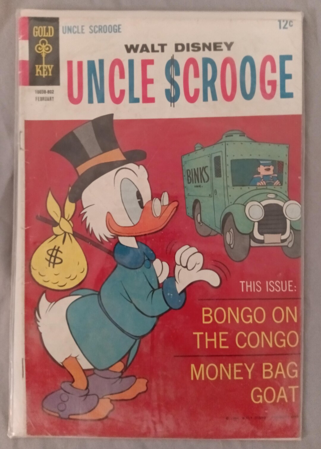 Uncle Scrooge Bongo in the Congo Comic Book 1967 - Etsy
