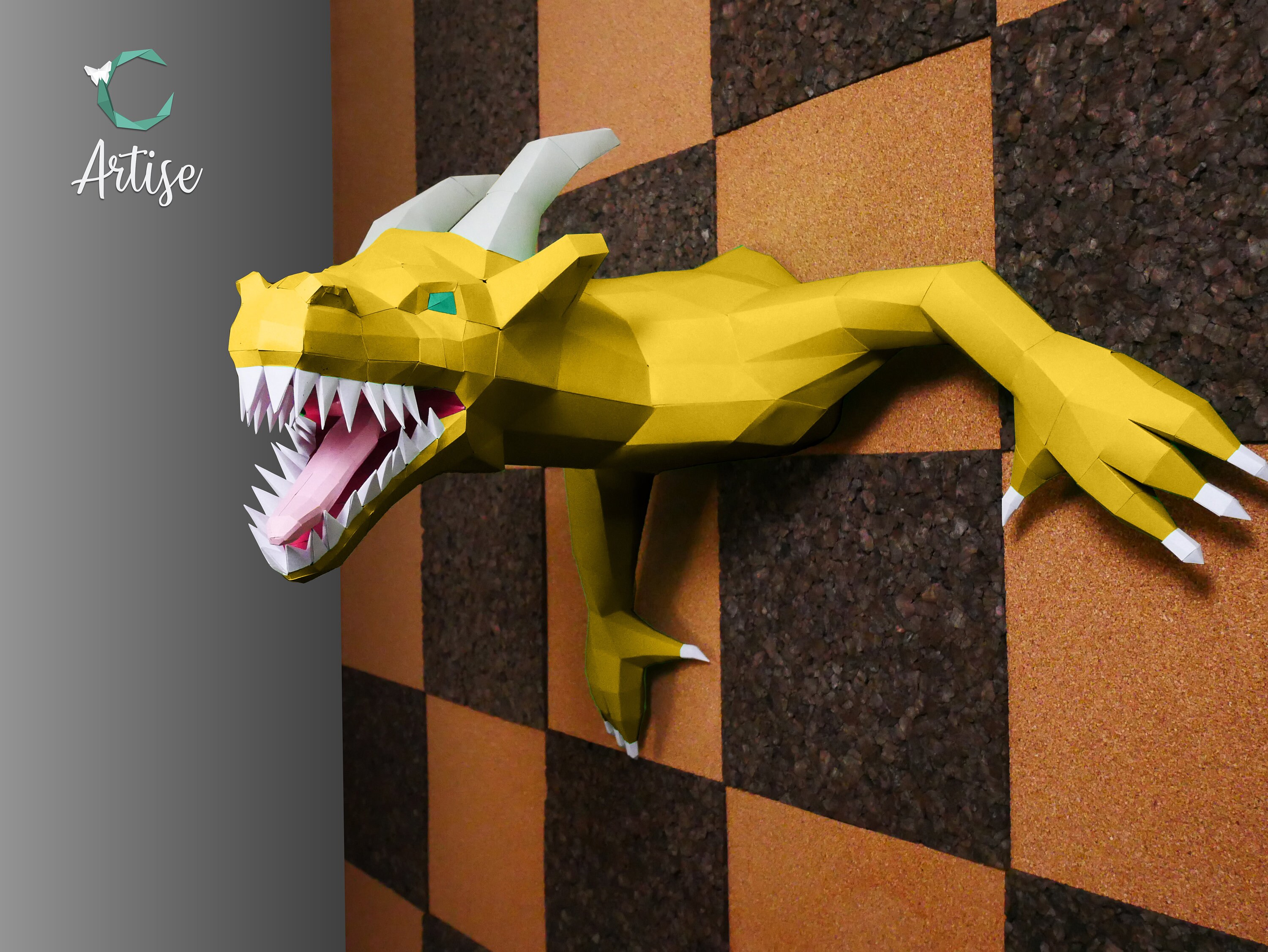 Dragon Papercraft - Etsy