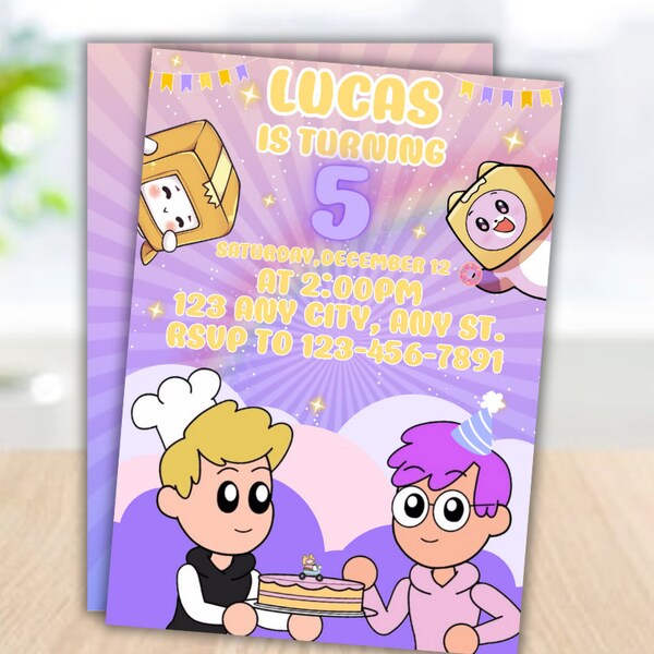 Birthday Lankybox - Etsy