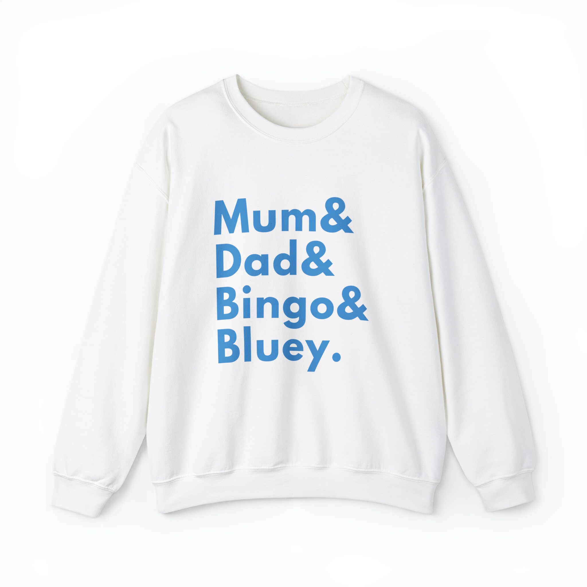Bluey Show Crewneck Bluey Family Sweatshirt Heeler Bluey Clothing ...