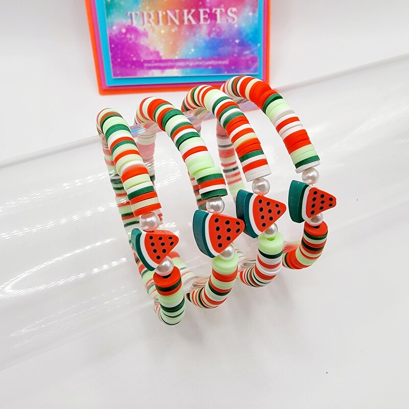 Watermelon Bracelet - Etsy