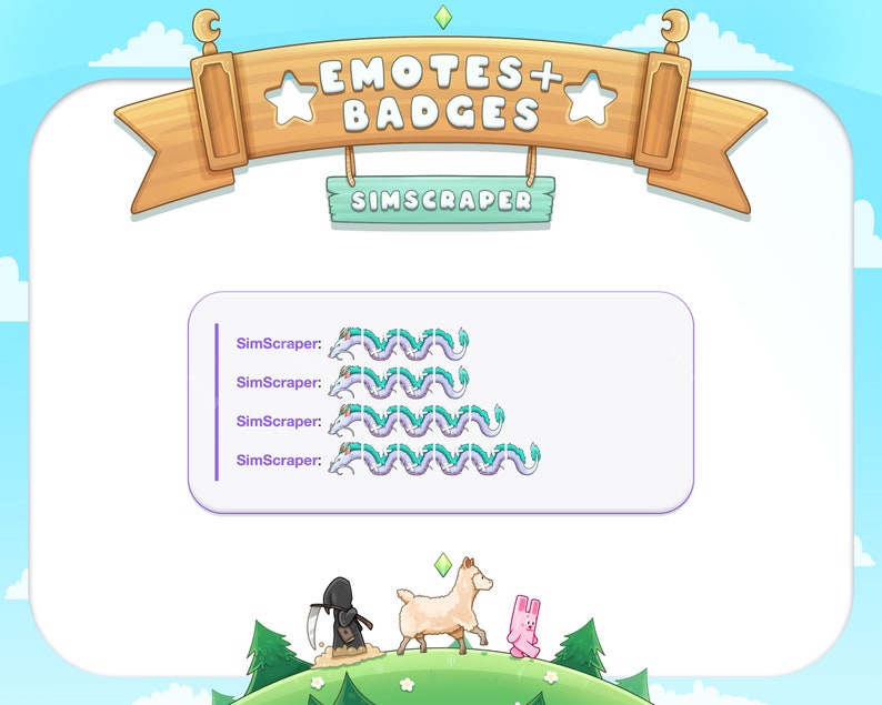 Haku Ghibli Inspired Dragon Emotes | Twitch Emotes and Badges | Set of ...