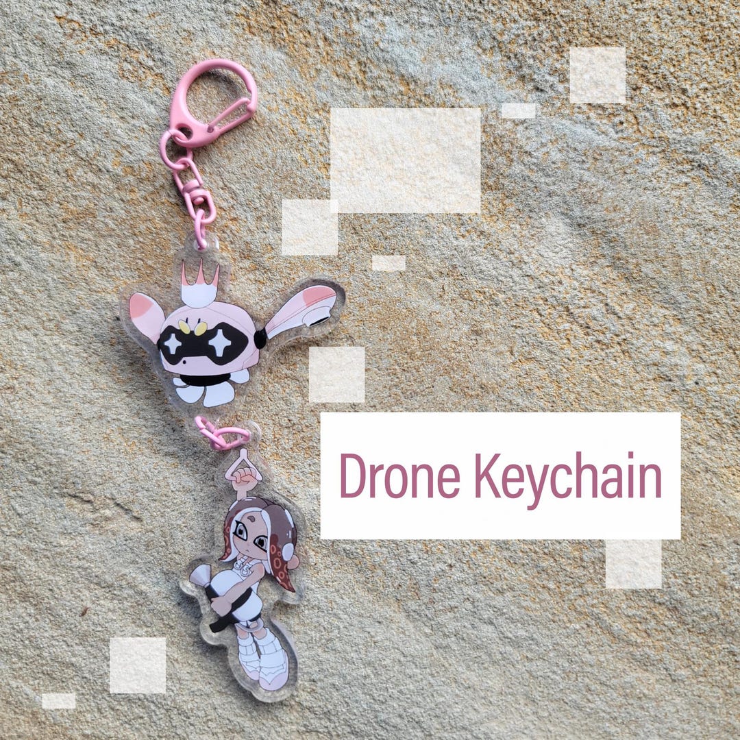Agent Drone Keychain - Etsy