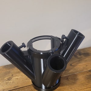 Camper Triple Flag Pole Mount - RV Flag Holder - Freedom Jack - Etsy