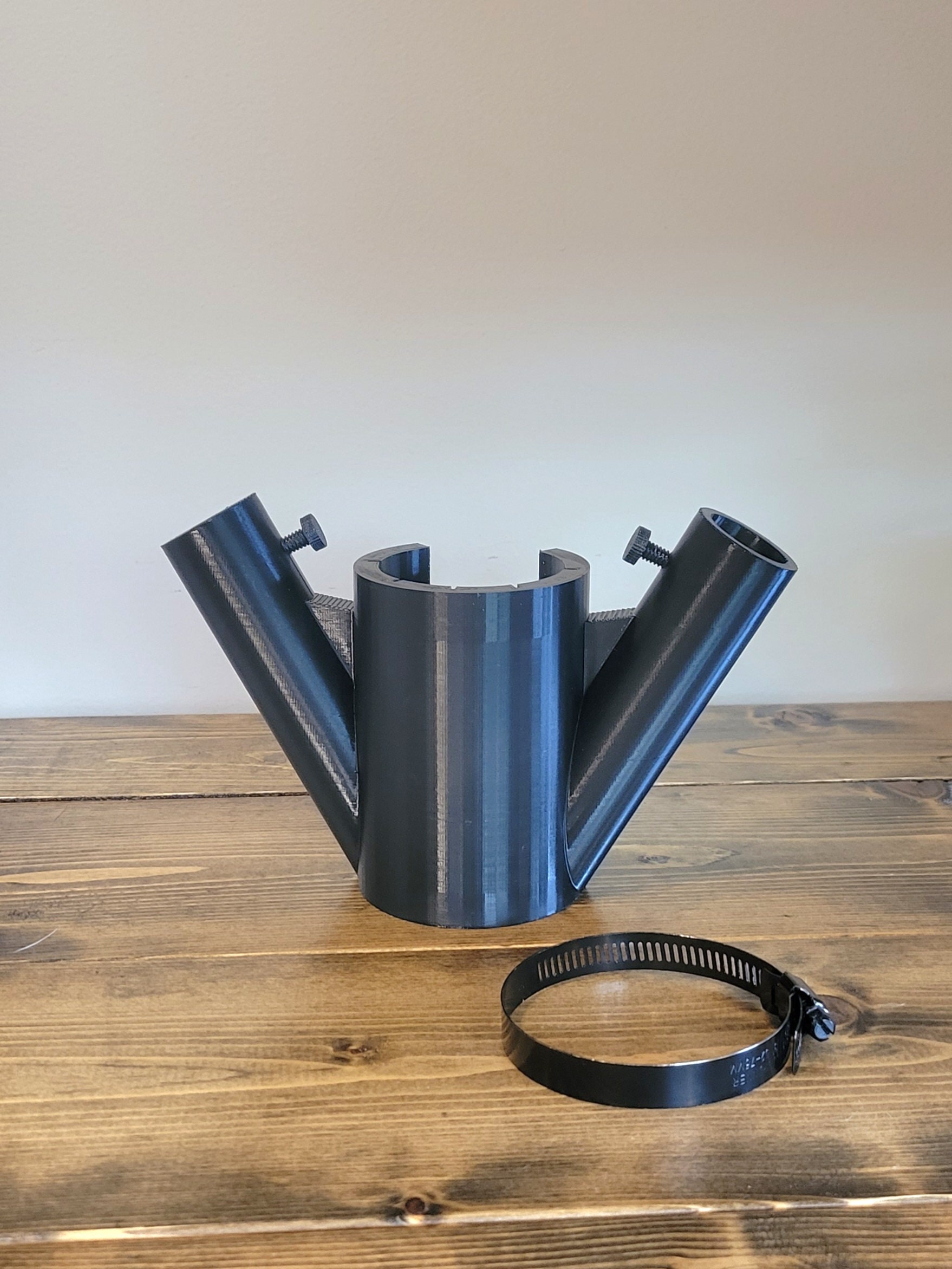 Camper Double Flag Pole Mount Rv Flag Holder Etsy