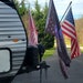Camper Triple Flag Pole Mount RV Flag Holder - Etsy