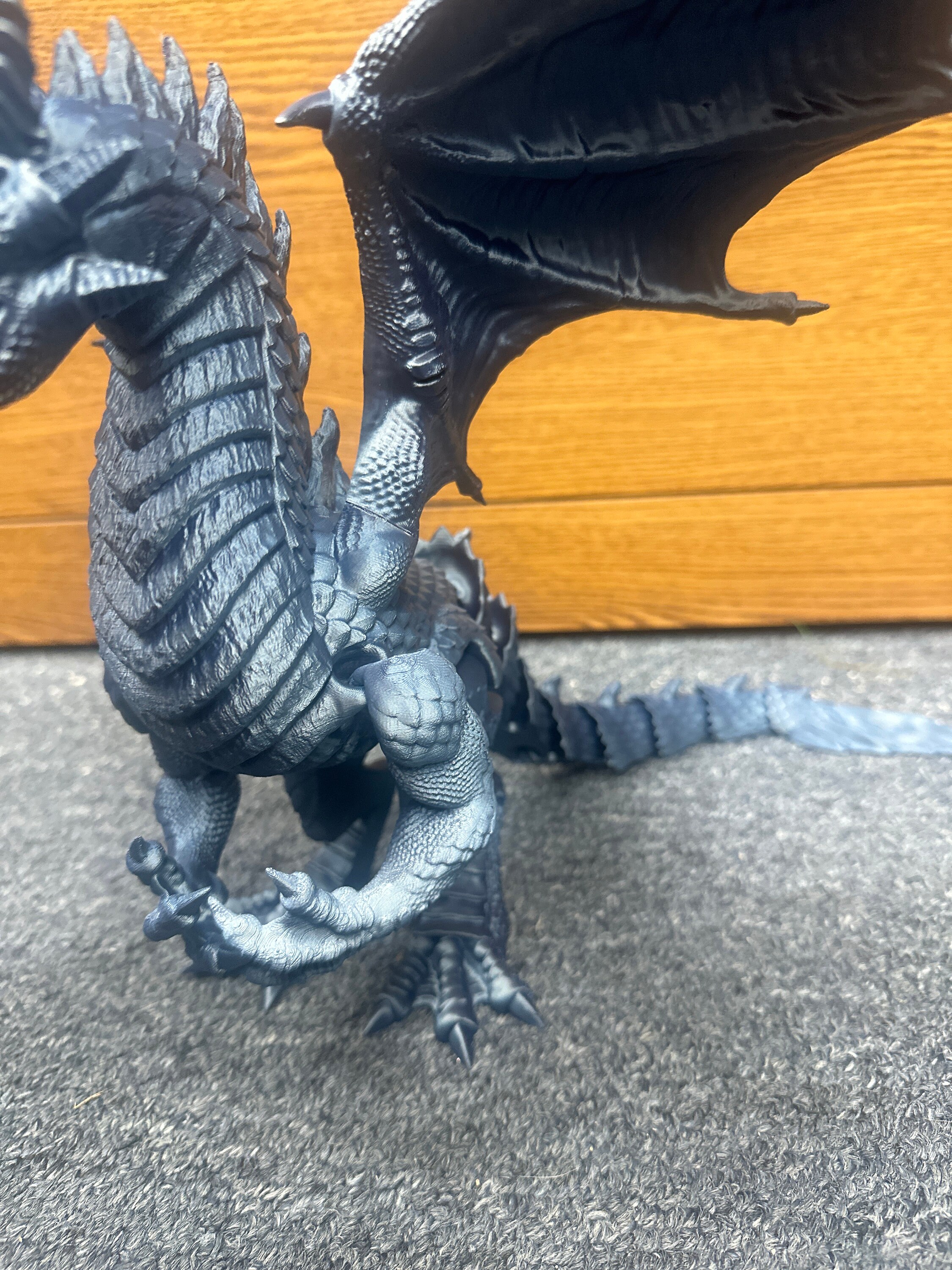 Articulated Dragon 12 Inches Tall - Etsy