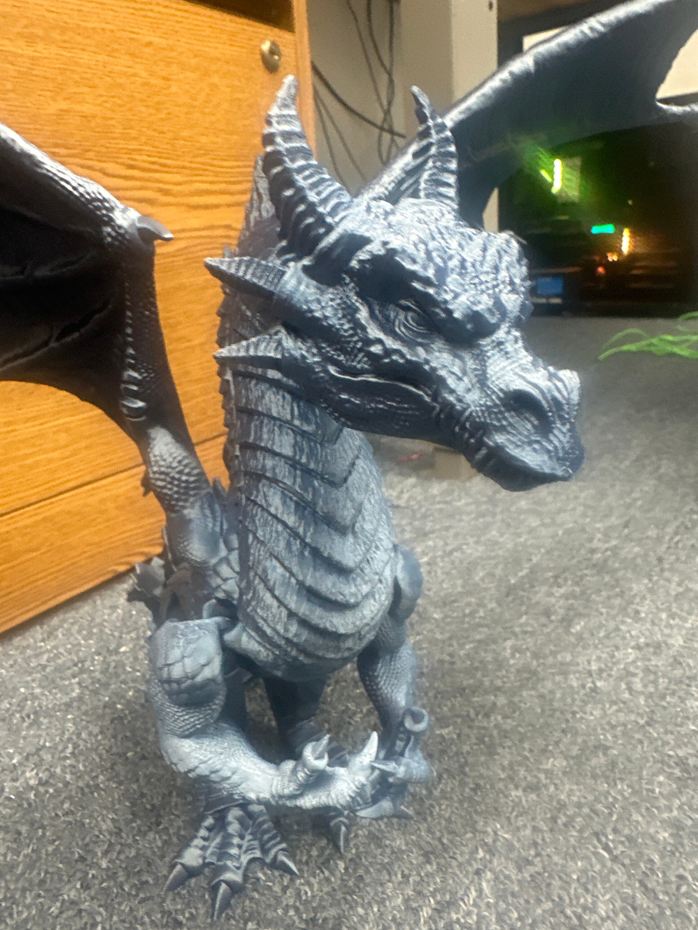 Articulated Dragon 12 Inches Tall - Etsy