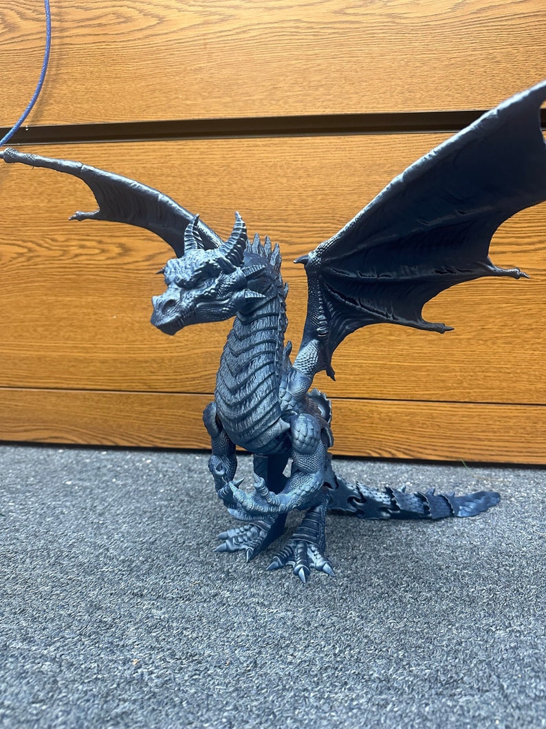 Articulated Dragon 12 Inches Tall - Etsy