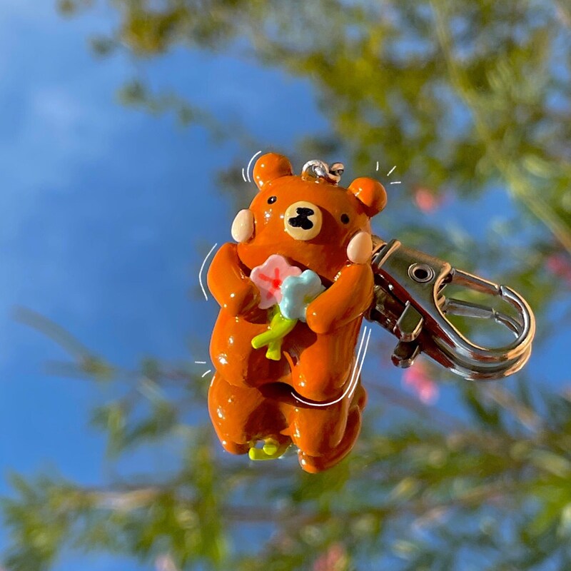 Polymer Clay Keychain - Etsy