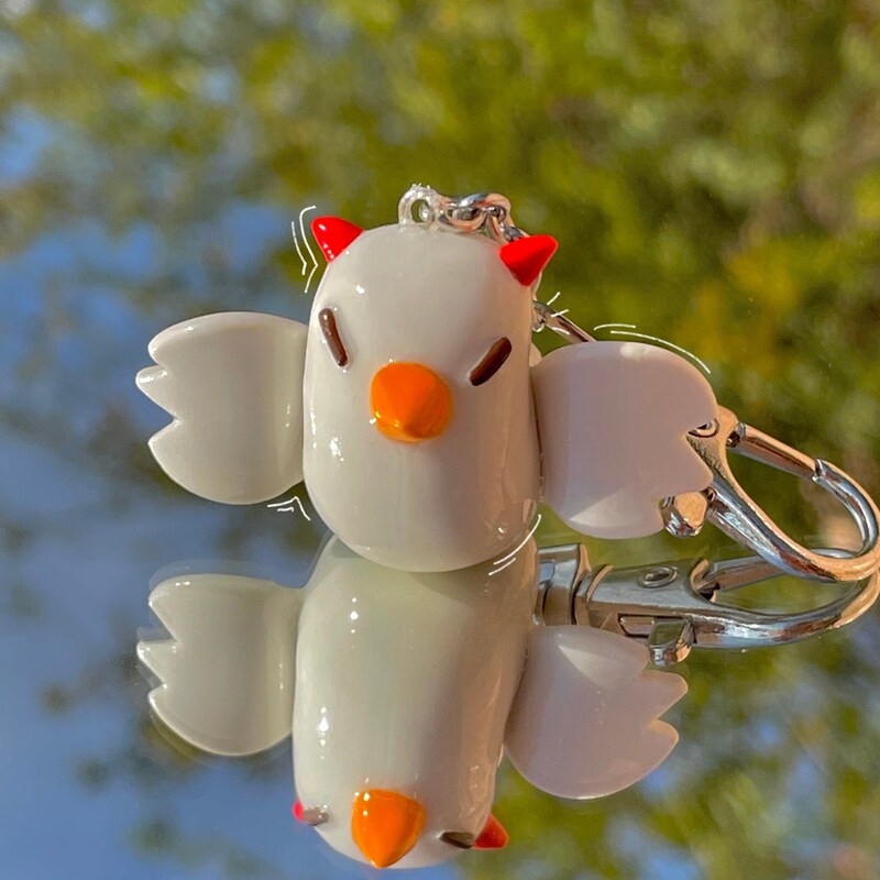 Clay Keychain - Etsy
