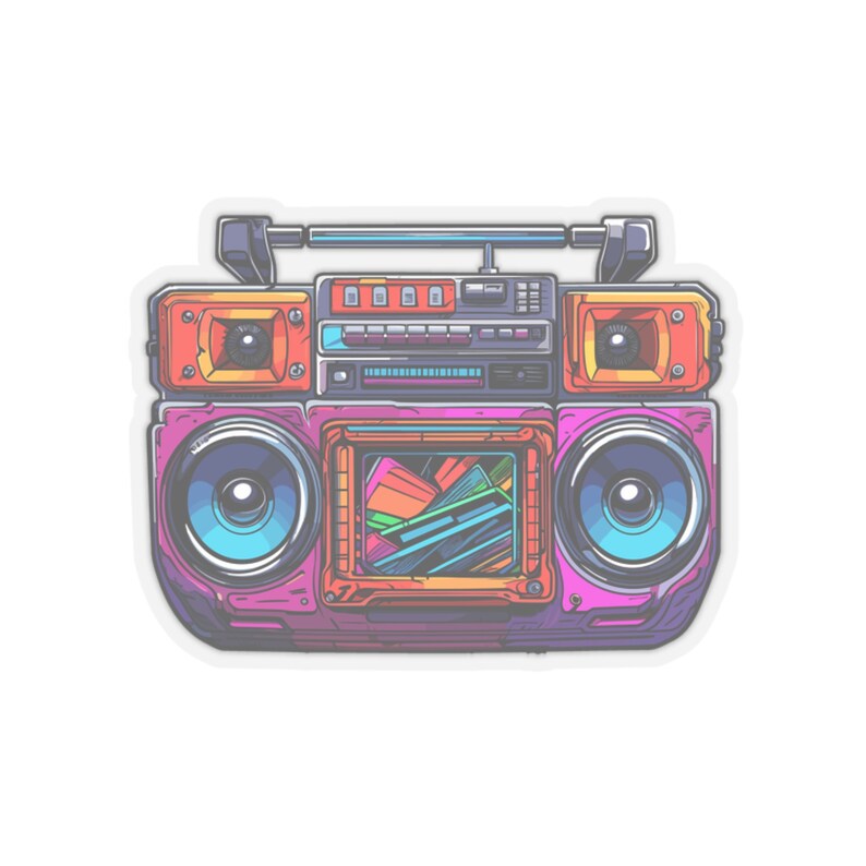 Old School Boom Box - Etsy