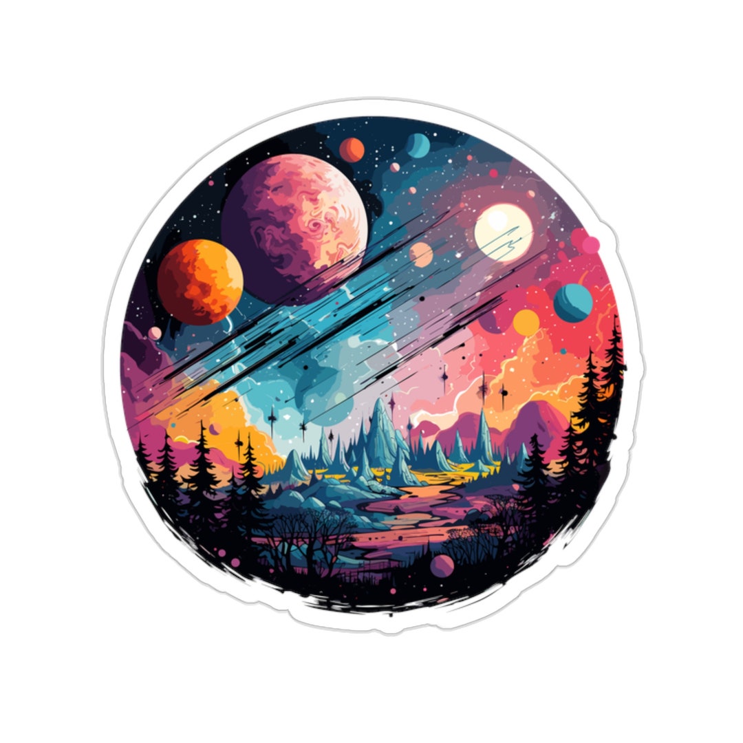 Cosmic Landscape - Etsy