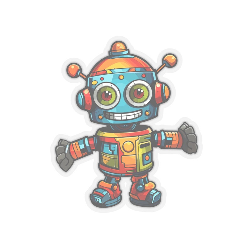 Silly Robot - Etsy