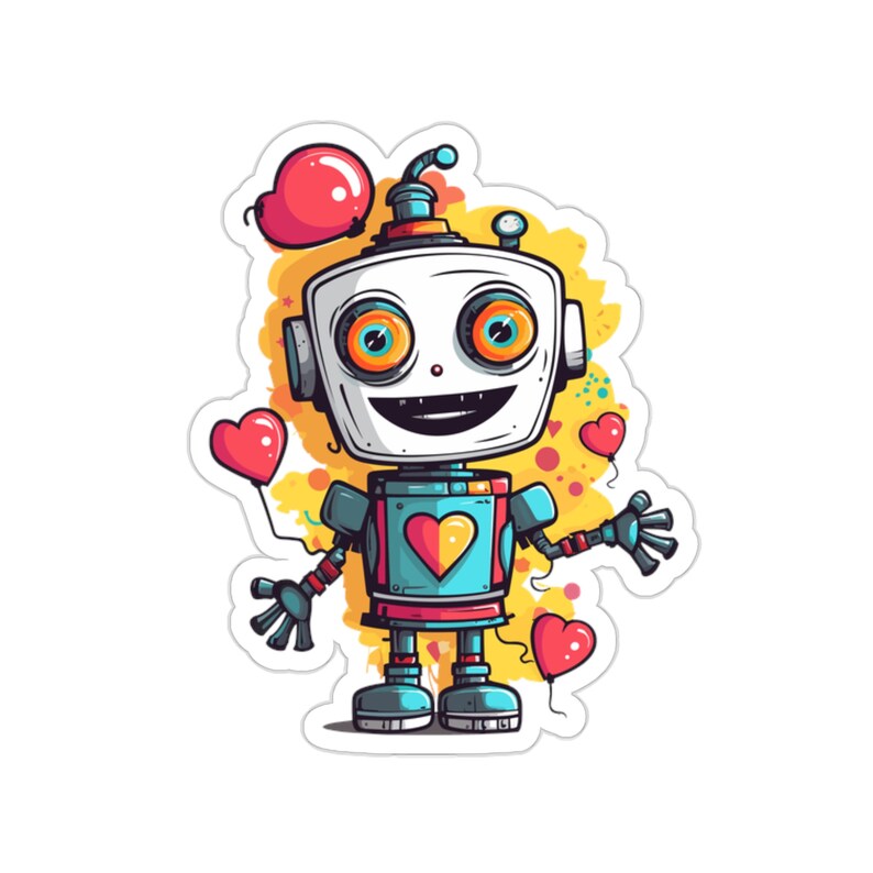 Loveable Robot - Etsy