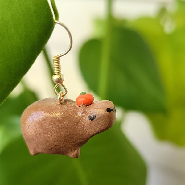 Capybara Earrings - Etsy