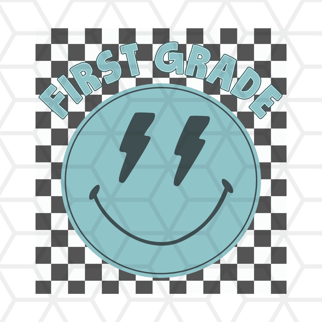 First Grade Smile Png-back to School Sublimation Digital Design ...