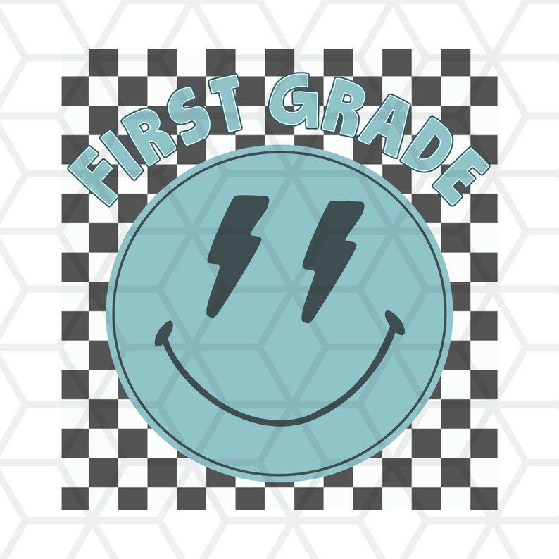 First Grade Smile Png-back to School Sublimation Digital Design ...