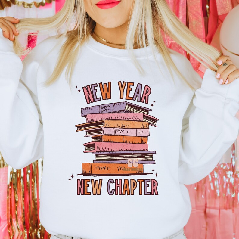 New Year New Chapter Png-new Years Sublimation Digital Design Download ...