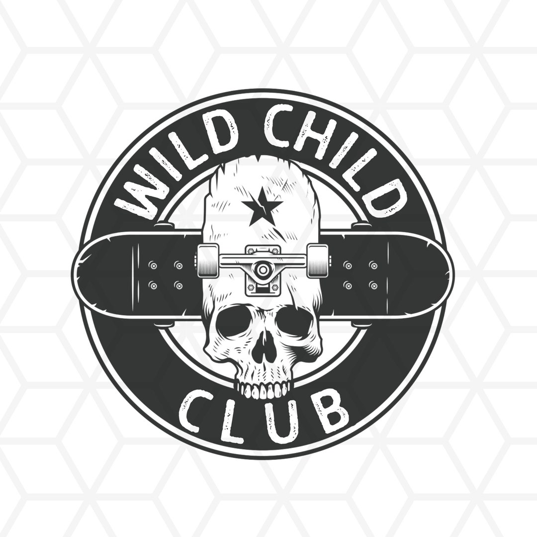 Wild Child Club Png-boy Sublimation Digital Design Download-,trendy Boy ...