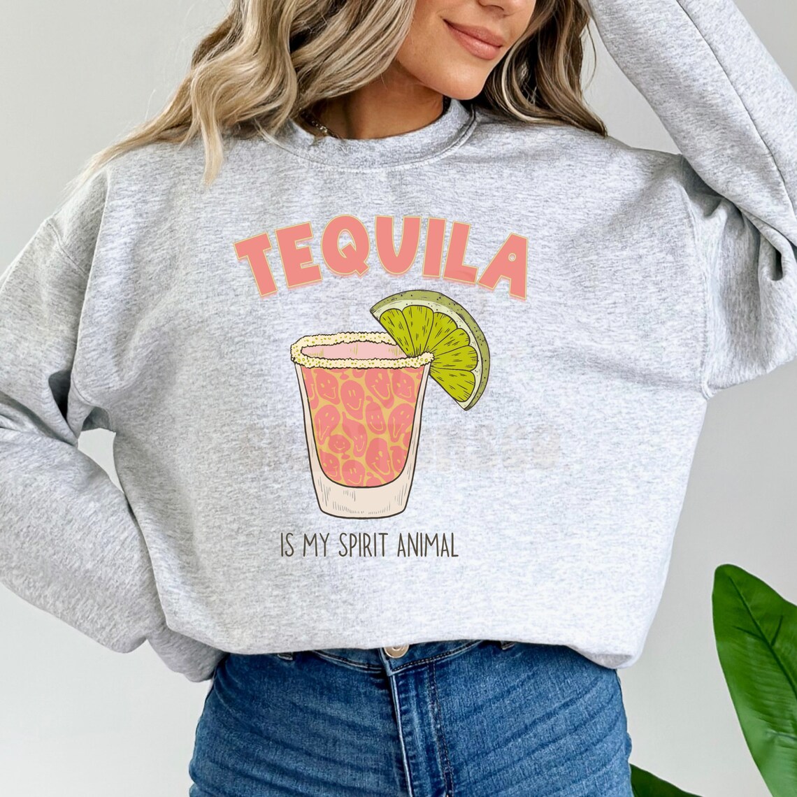 Tequila is My Spirit Animal Png-funny Sublimation Digital Design ...