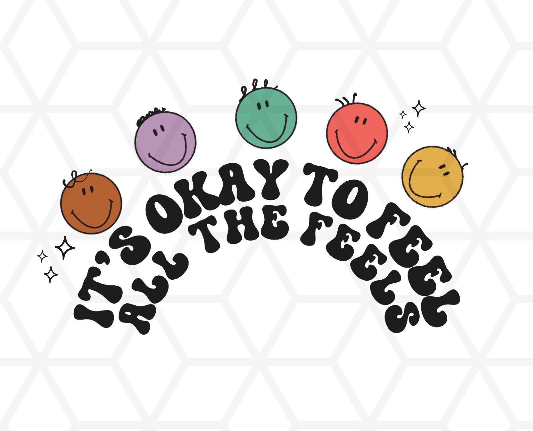 Its Okay to Feel All the Feels PNG, Love Yourself Png, Its Okay to Not ...
