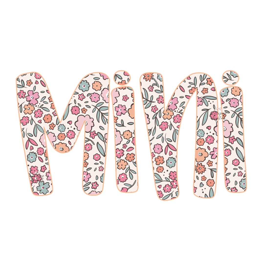 Floral Mini Png, Mini Flower Png, Mini Spring Flower Png, Digital ...