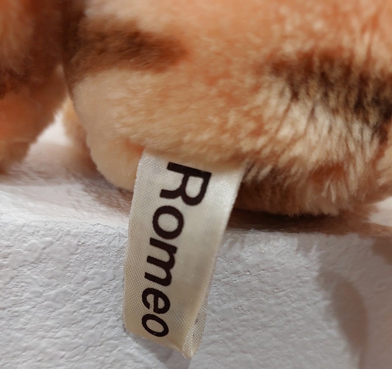 Vintage Russ Tiger Plush Toy Romeo - Etsy