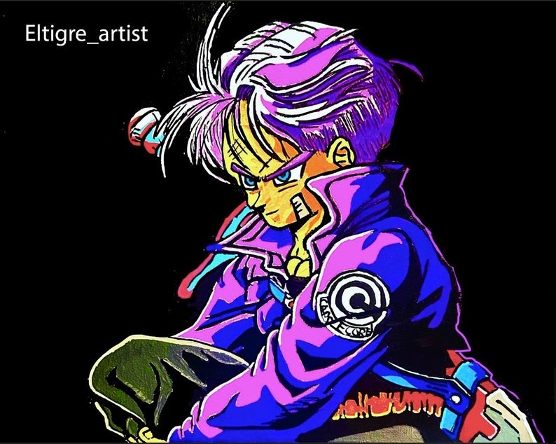 Custom Dragon Ball Painting - Etsy