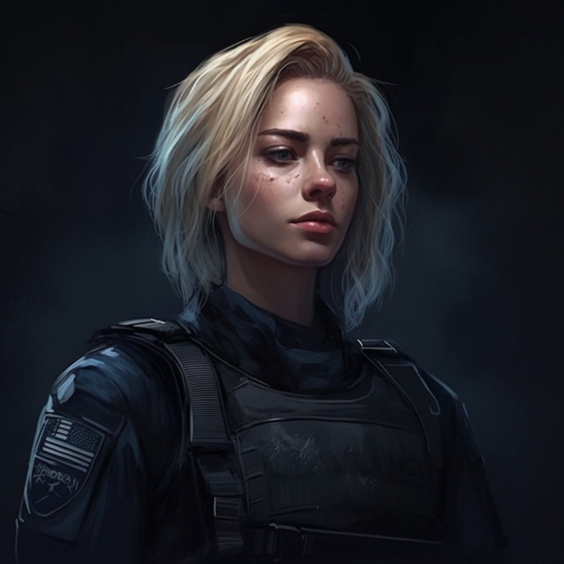 Realistic SWAT Character Pack Character Portrait - Etsy