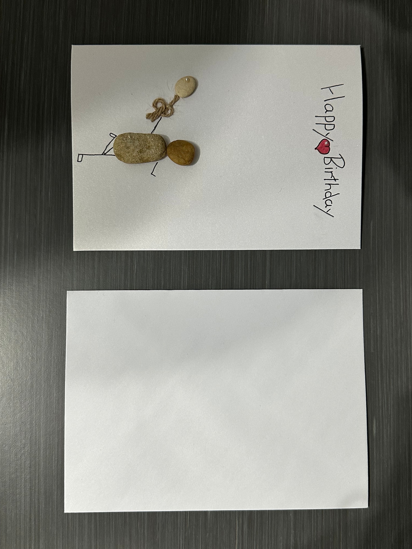 Blank Inside Happy Birthday Card With Tag - Etsy