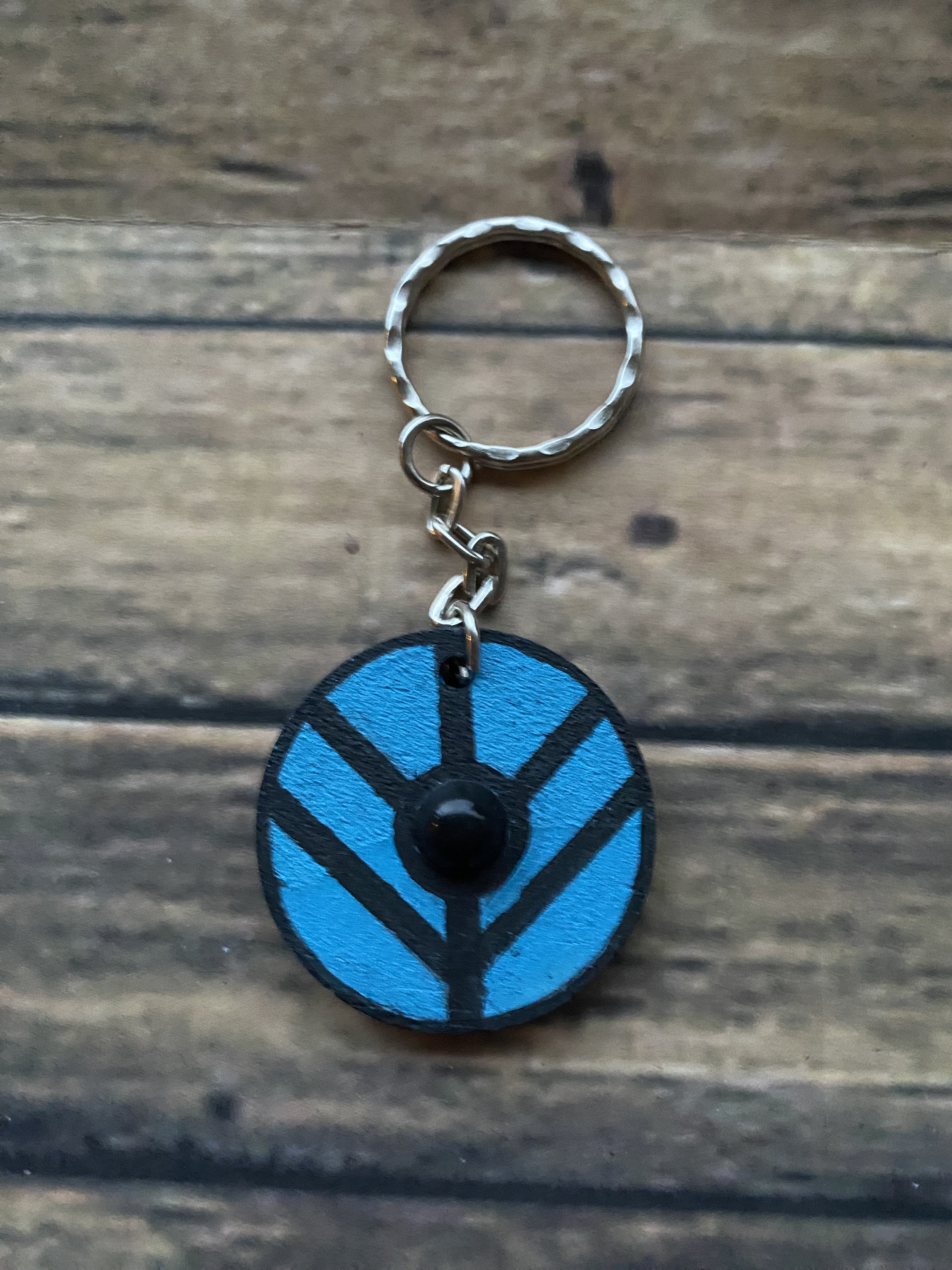Vikings Shield Keyrings - Hand Painted Norse Gift, Keychain, Viking ...
