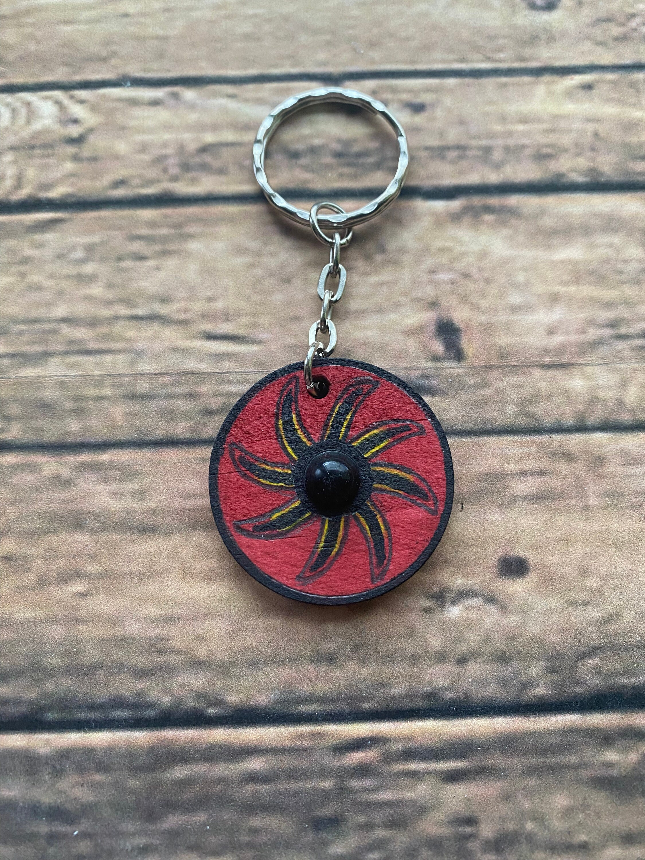 Vikings Shield Keyrings - Hand Painted Norse Gift, Keychain, Viking ...