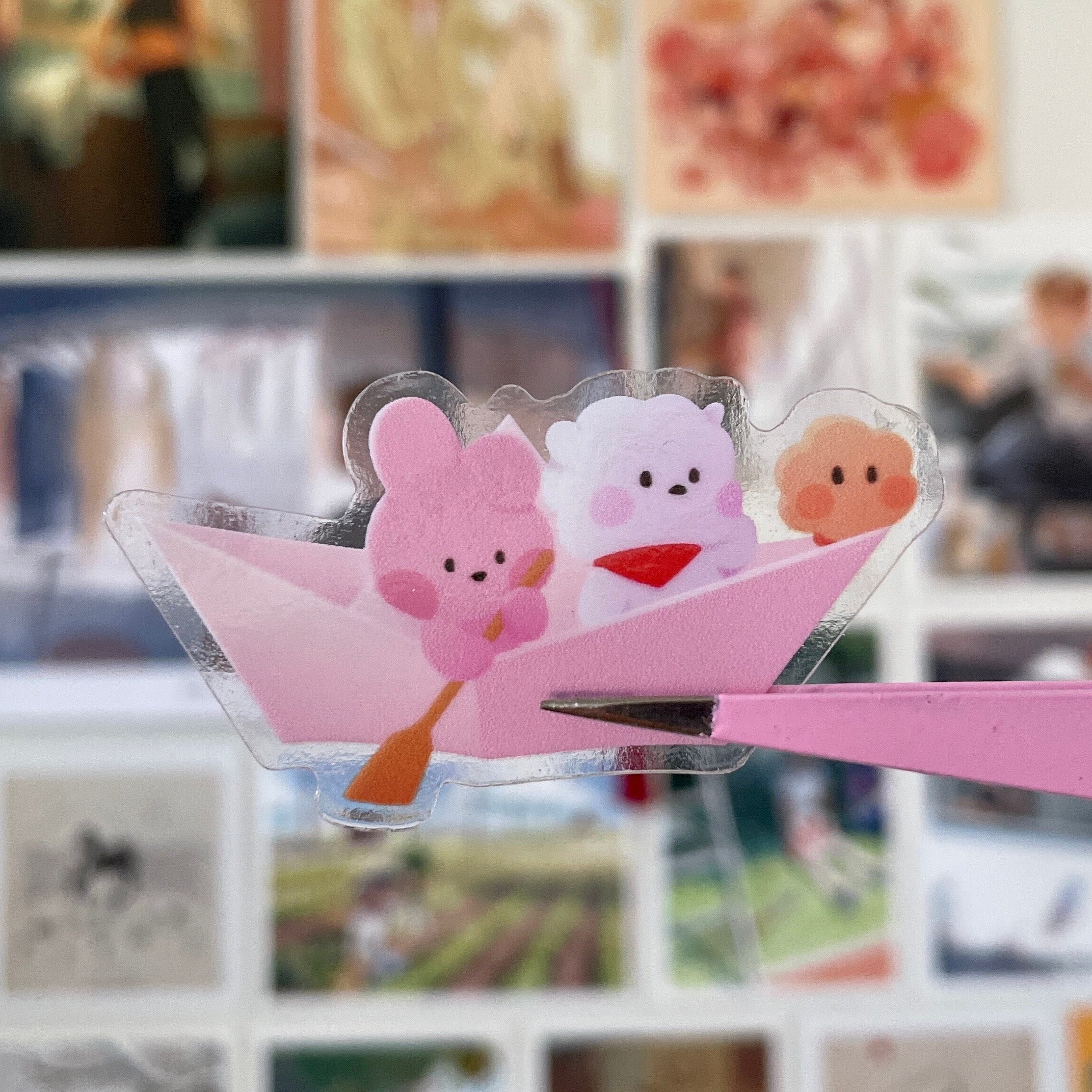 BT21 Take Two Stickers BTS Clear Stickers - Etsy