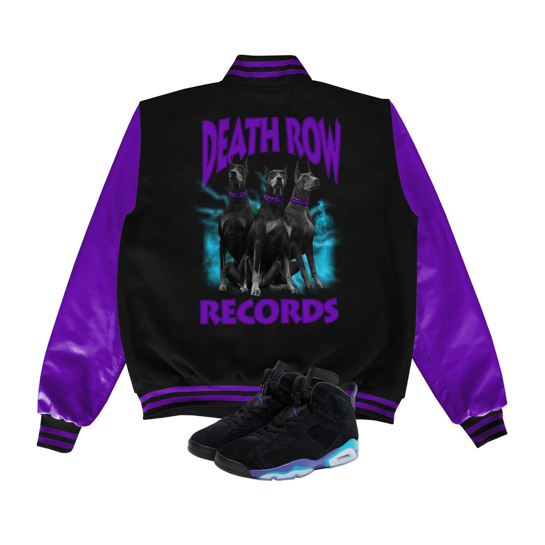Dog Death Row Varsity Jacket Shirt for Sneakerhead Jordan 6 - Etsy
