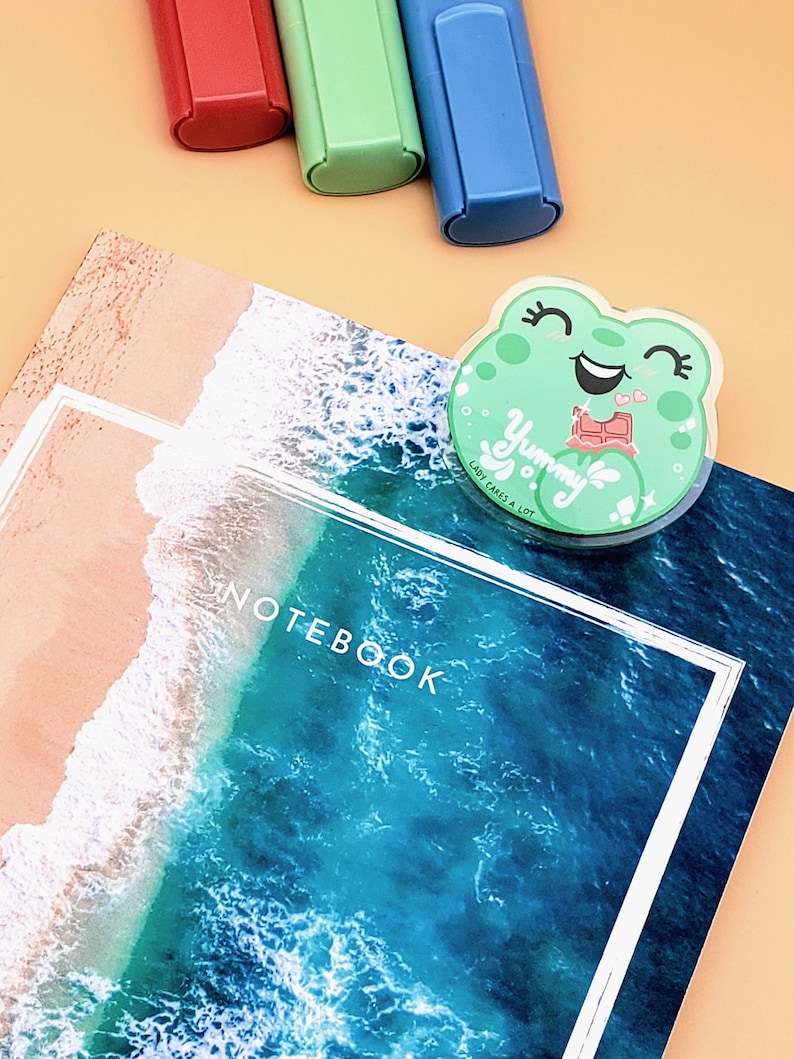 Cute Frog Binder Clip : Kimi the Frog Paper Clip - Etsy