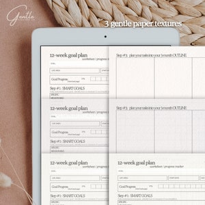 3 Month Goal Planner | Smart Goal Worksheet | Self Improvement | ADHD ...