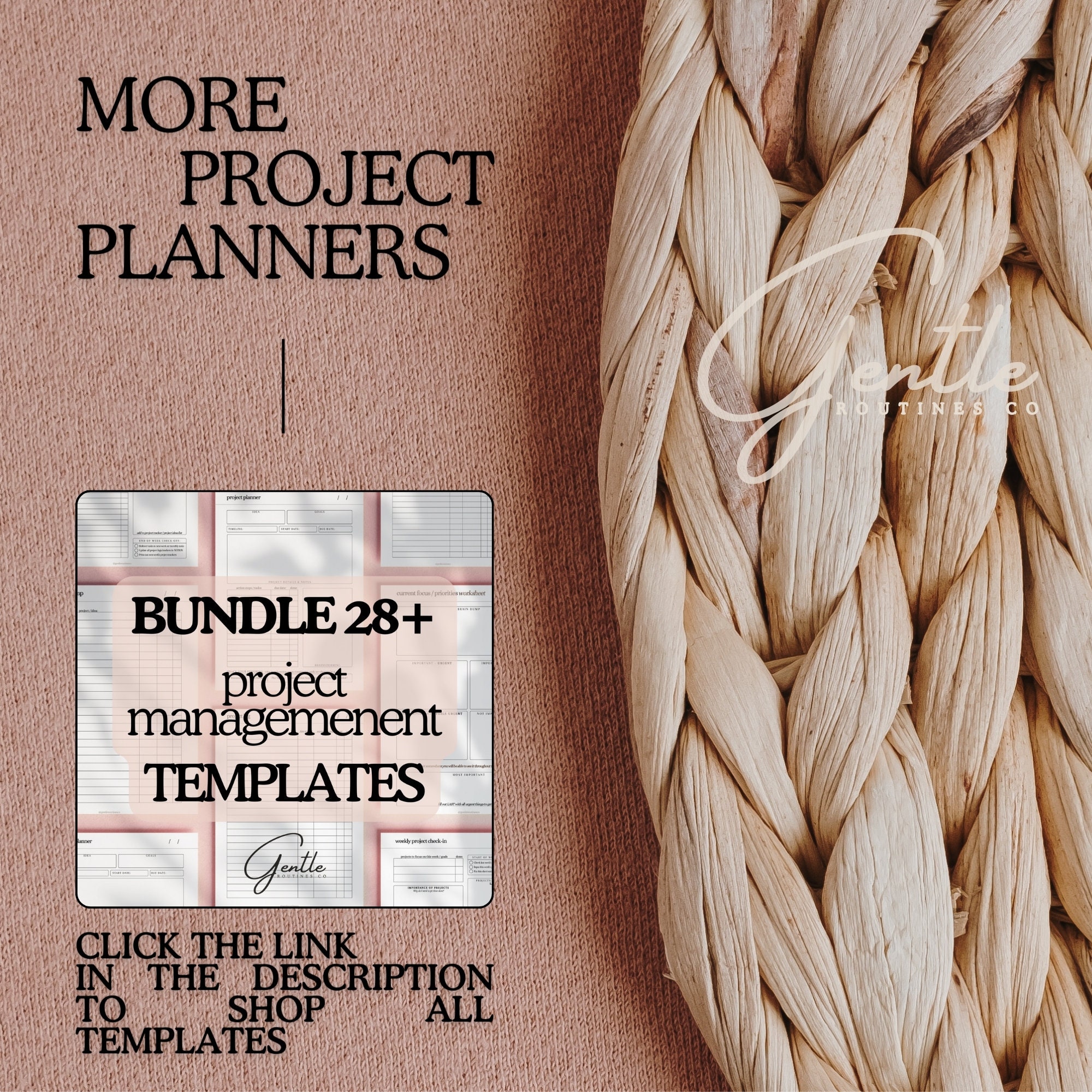 Project Idea Dump Printable PDF Canva Template ADHD Brain Dump Digital ...